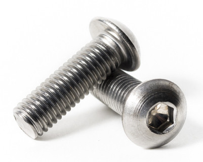 Stainless Steel Metric Fasteners - Stainless Metric Button Head Socket Cap Screws - M2x.4 ...